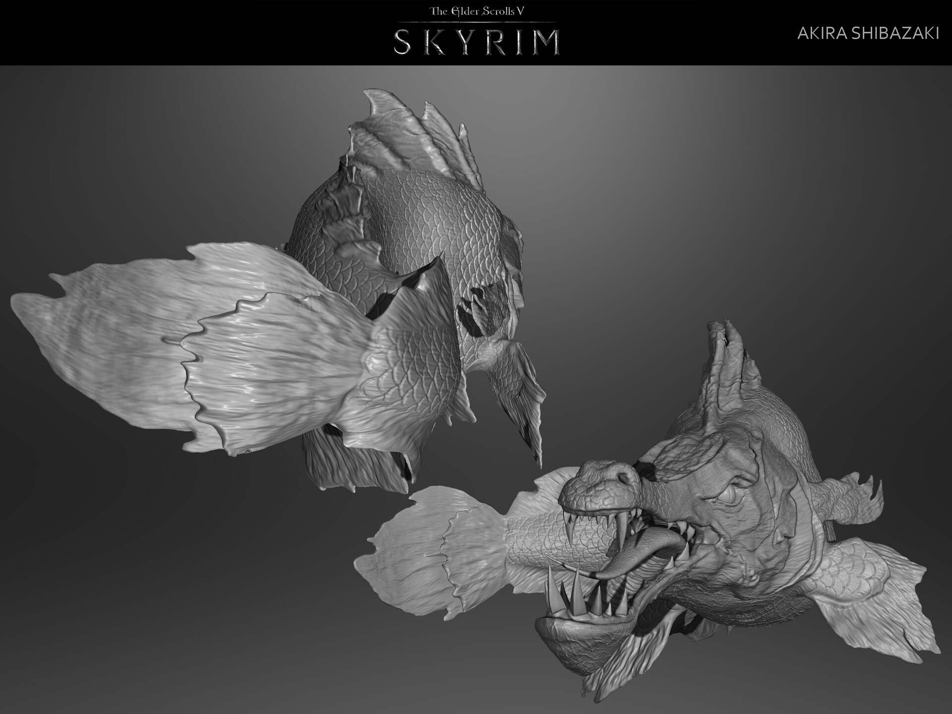 Akira Shibazaki - Slaughterfish - The Elder Scrolls V: Skyrim