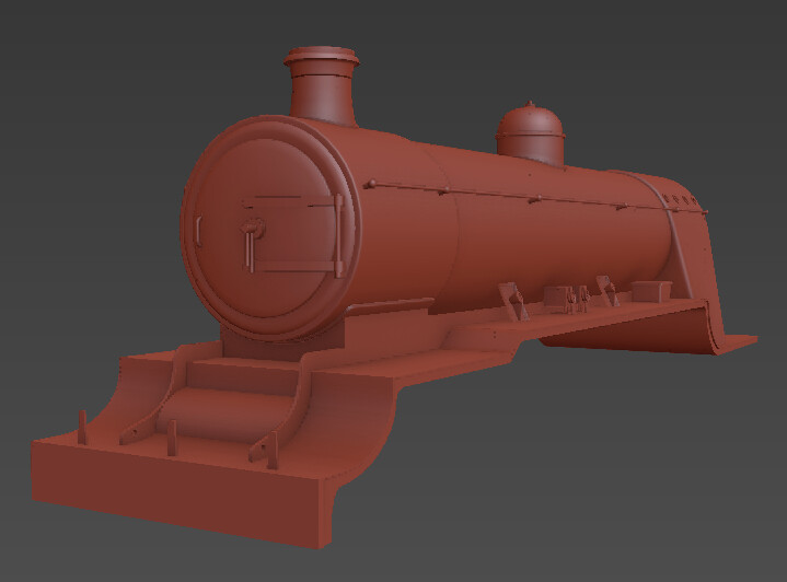 Fabian Gutierrez - The GNR Goodwill Class Steam Locomotive (Original ...