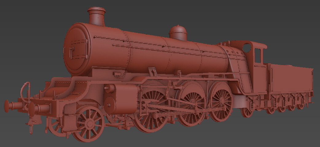 Fabian Gutierrez - The GNR Goodwill Class Steam Locomotive (Original ...