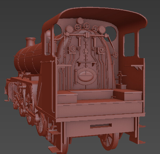 Fabian Gutierrez - The GNR Goodwill Class Steam Locomotive (Original ...