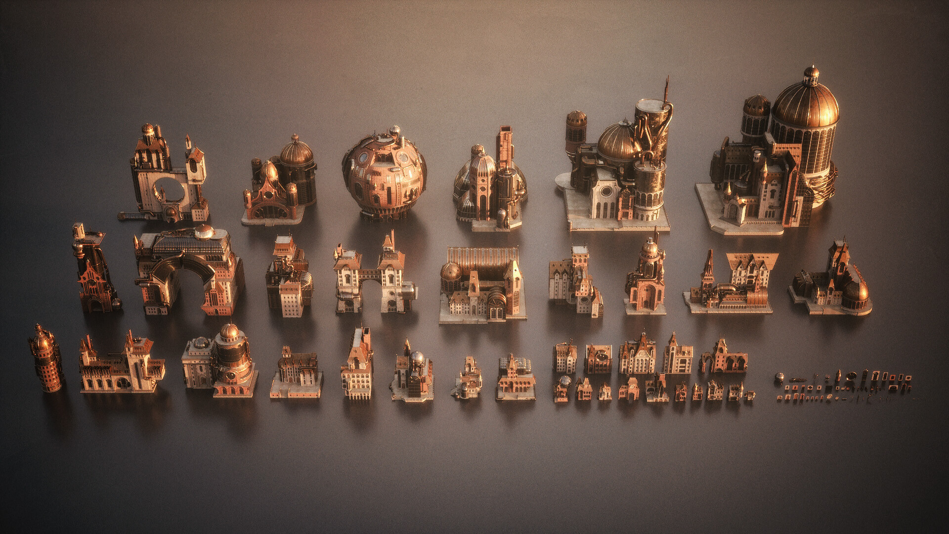 Jacek Smętek - KitBash3D - Steampunk Kit