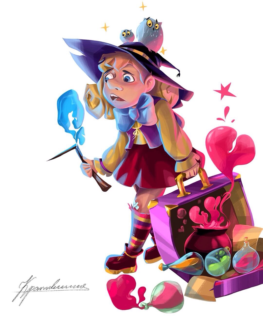 ArtStation - little witch