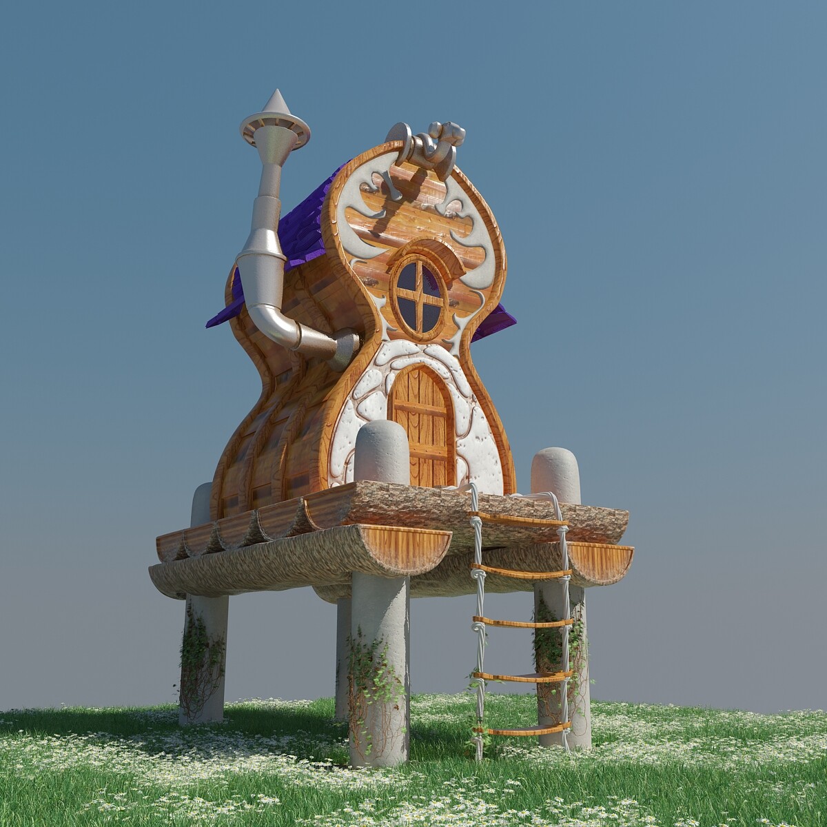 ArtStation - Cartoon House