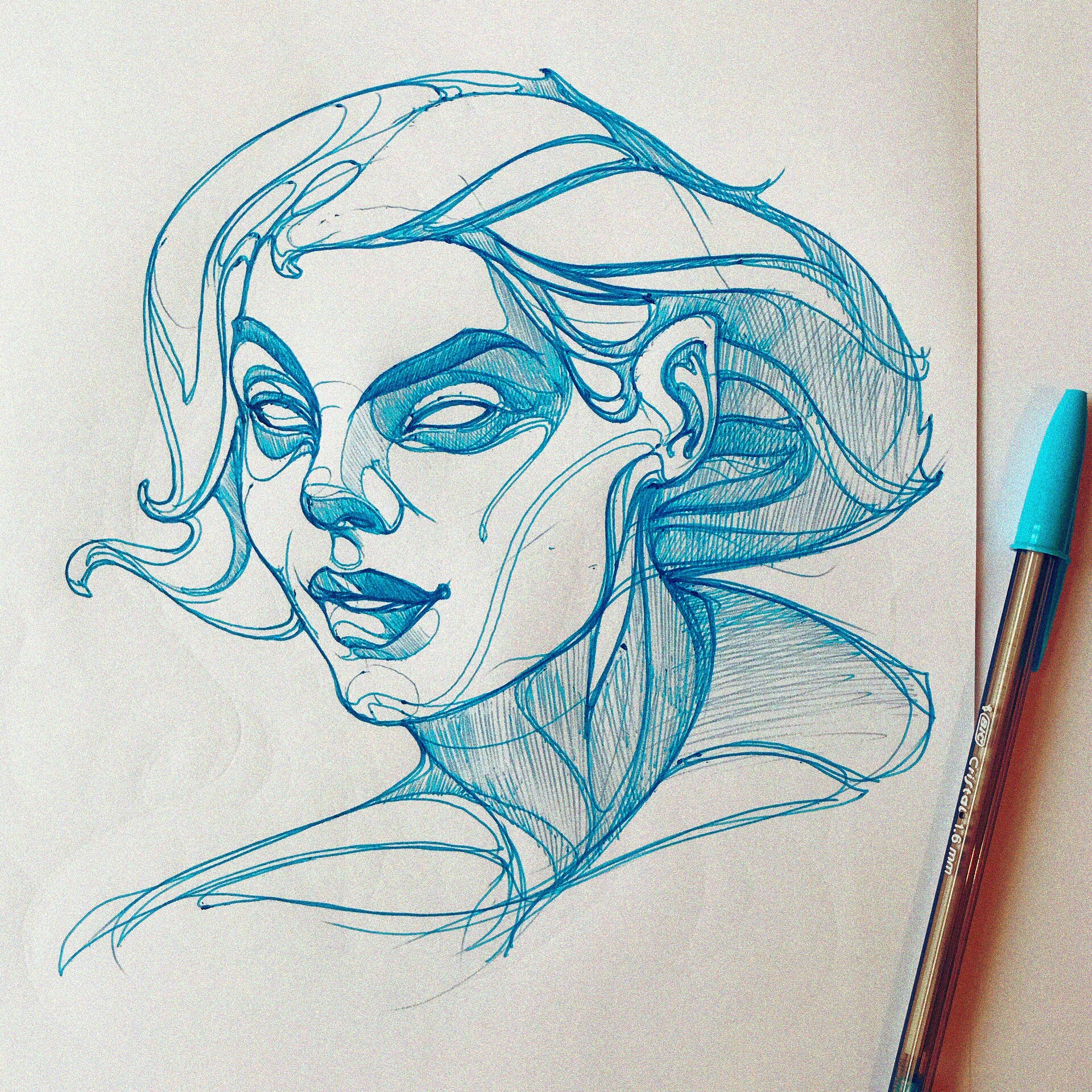 ArtStation - A pen sketch