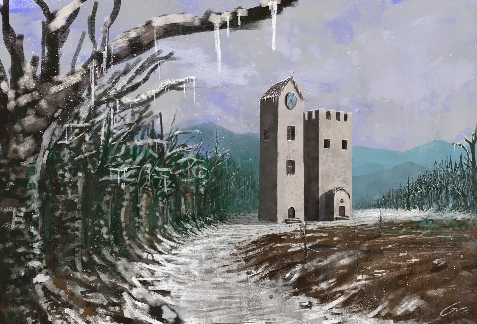 ArtStation - ''NOWHERE TOWER''