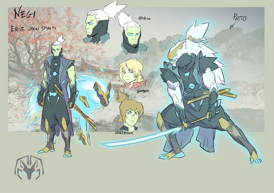 ArtStation - Negi - SpiritWarrior