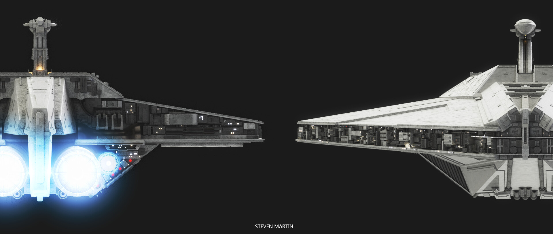 Steven Martin - Acclamator - Heavy Cruiser Transport