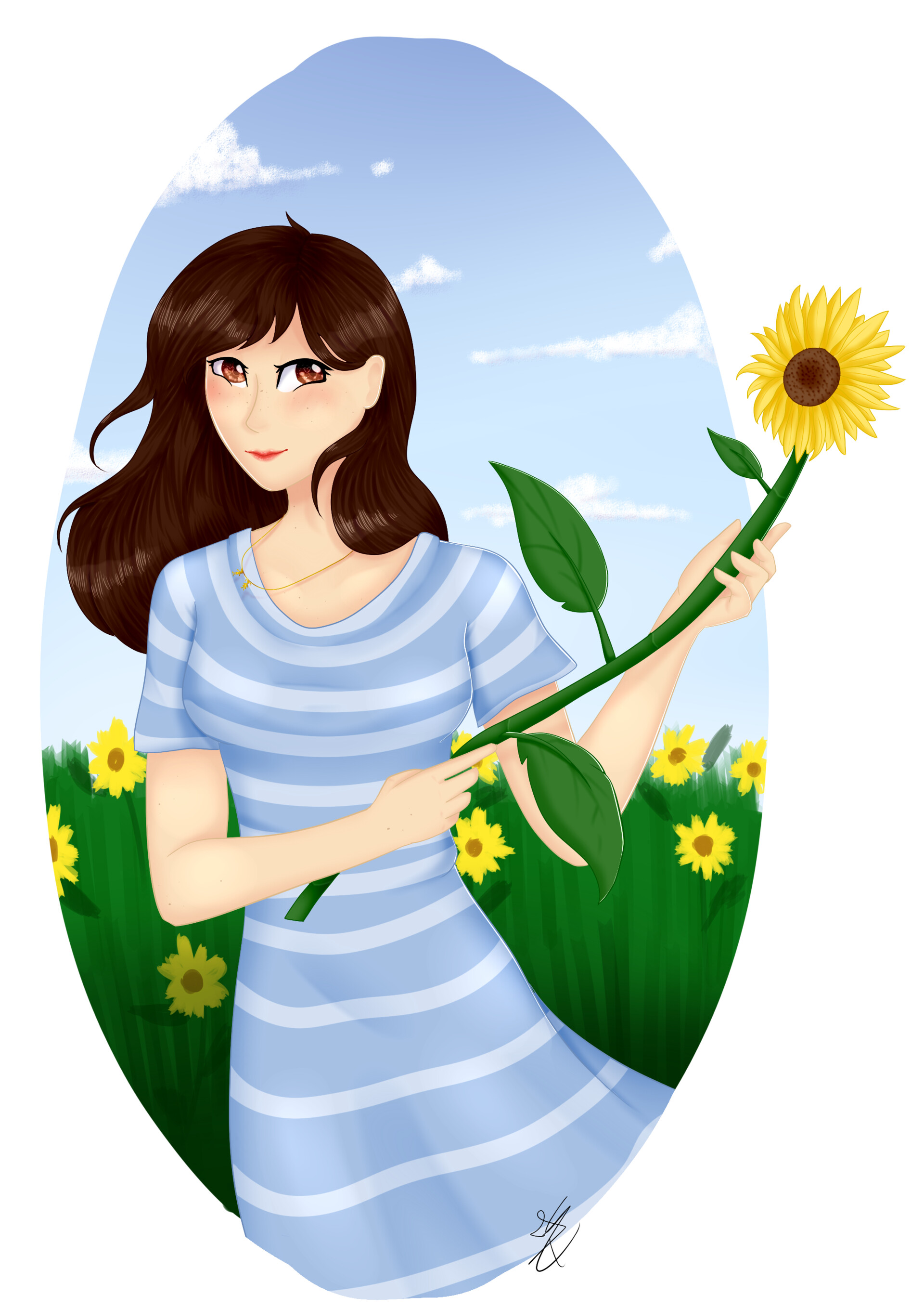 ArtStation - [Original Character] Sunflower