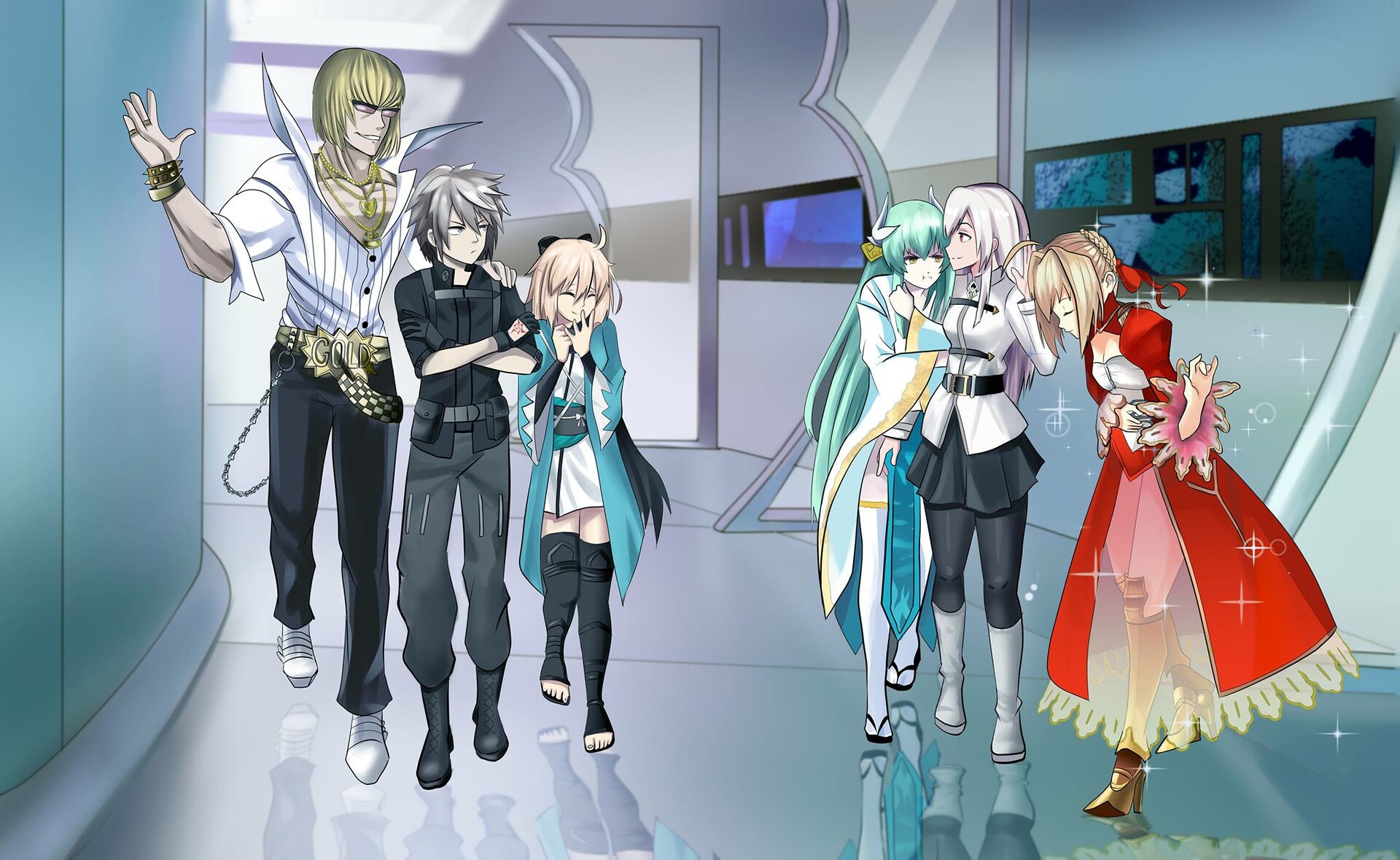 ArtStation - Fate Fanart with two OCs