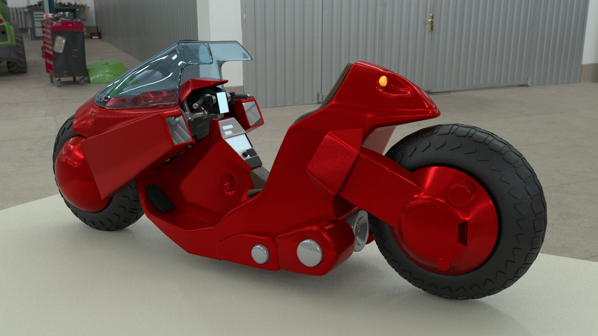 ArtStation - Motorcycle from Akira