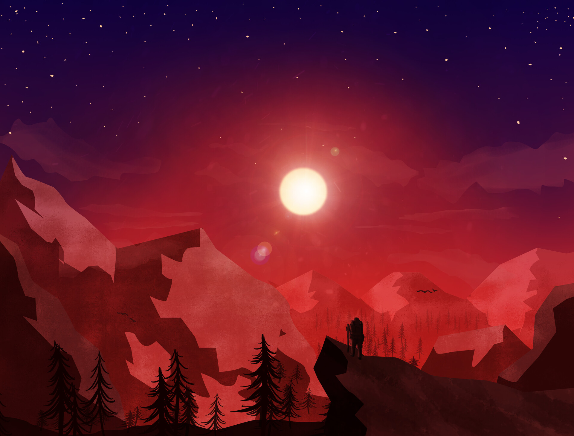 ArtStation - Firewatch