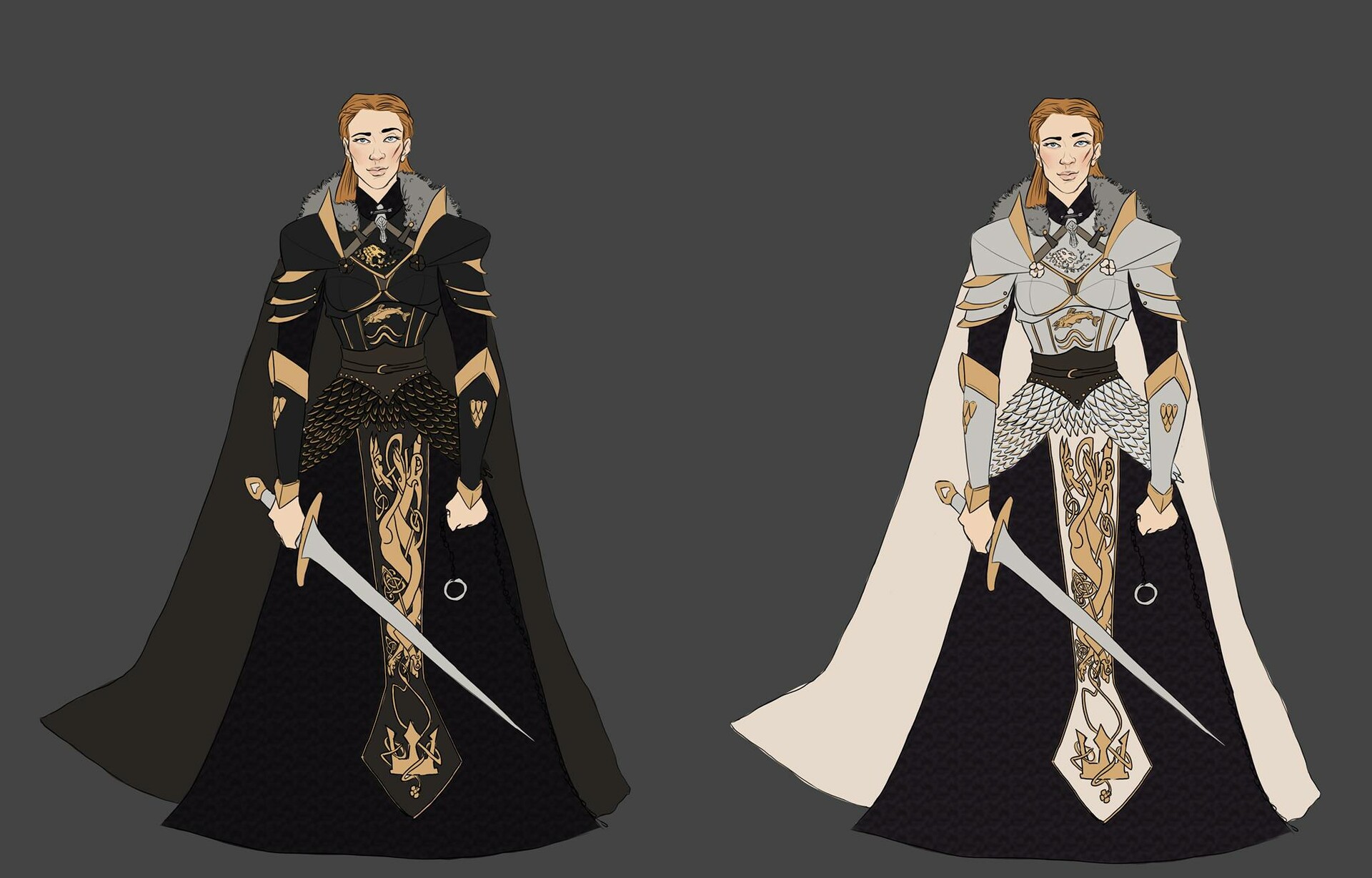 ArtStation - Sansa Stark Armor Concepts