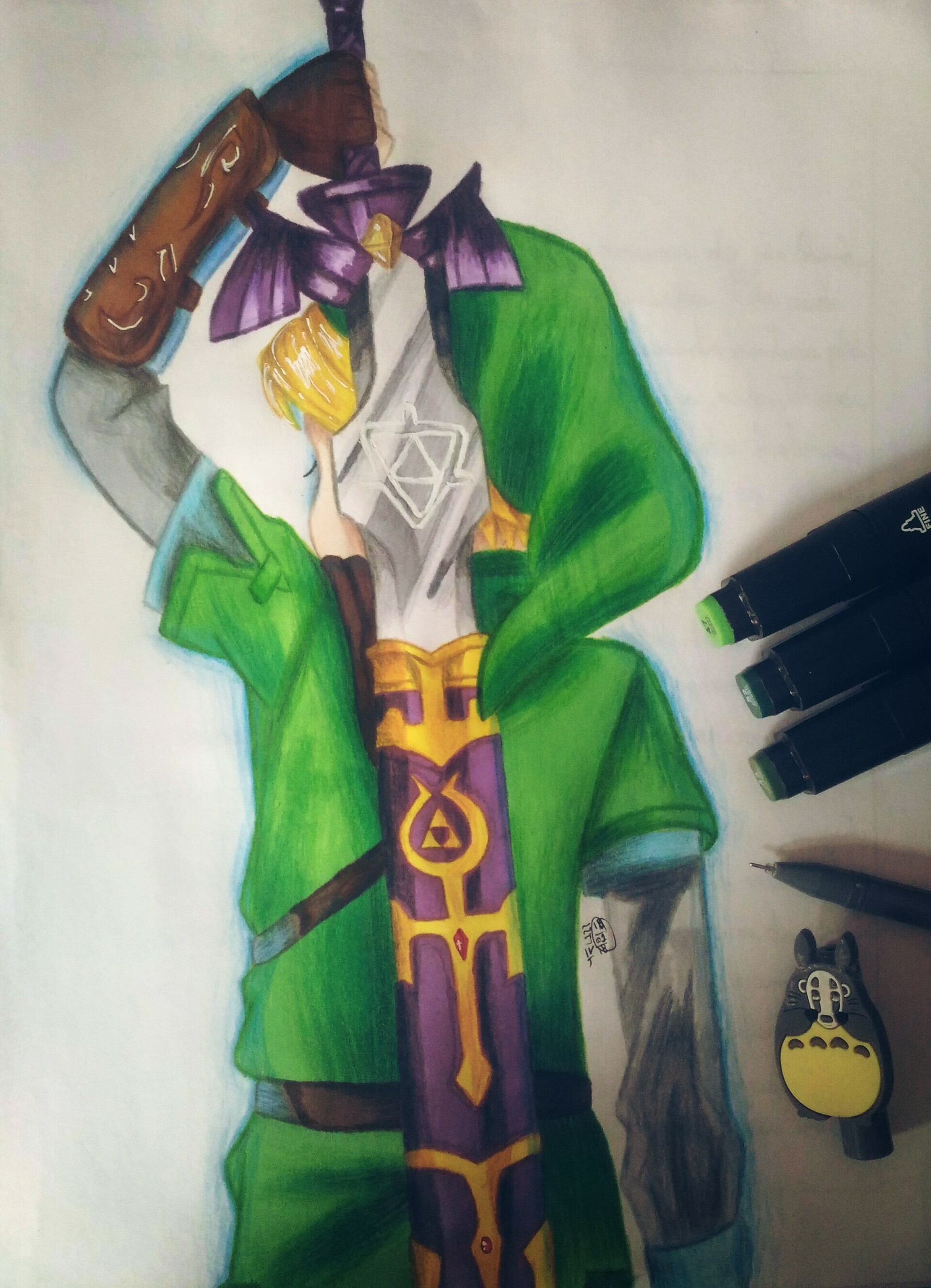 Legend Of Zelda Link Skyward Sword Drawing