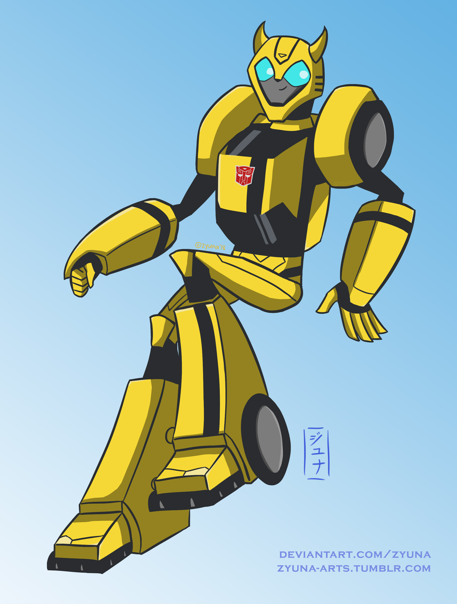 Artstation Tfa Bumblebee