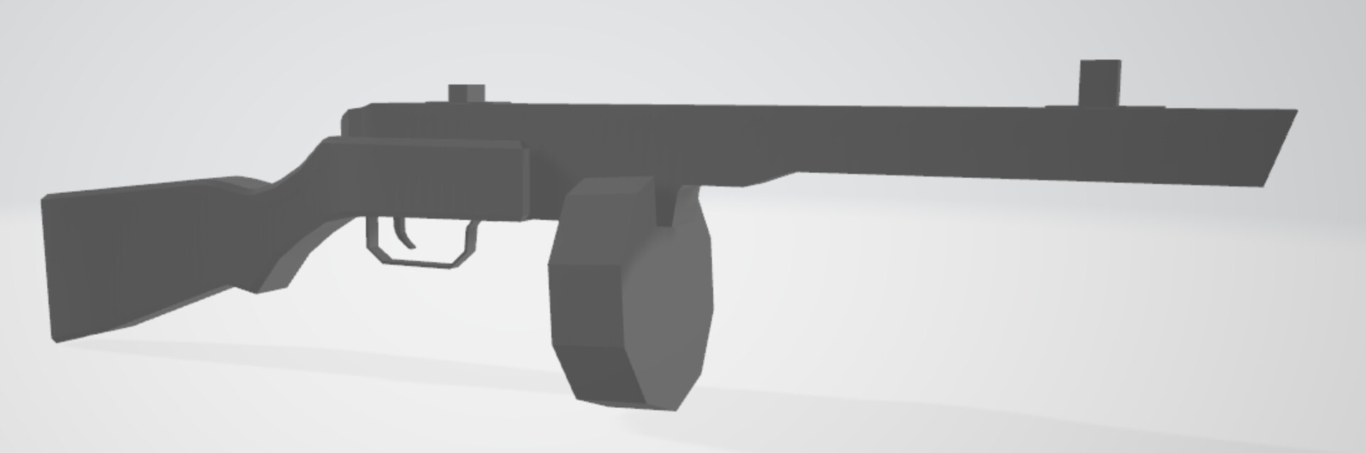 ArtStation - Stylised Russian PPSh-41