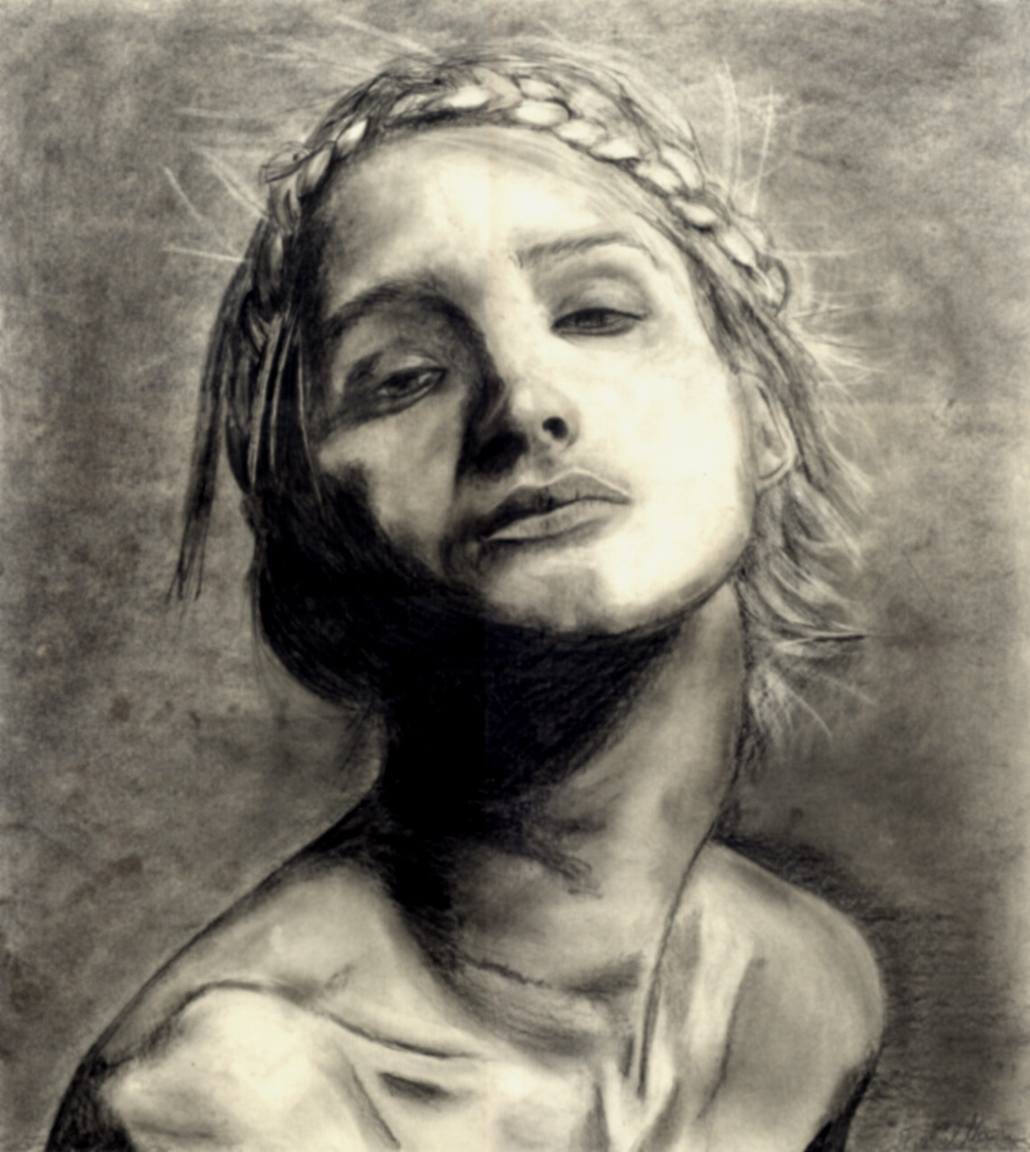 ArtStation - Woman in seductive pose