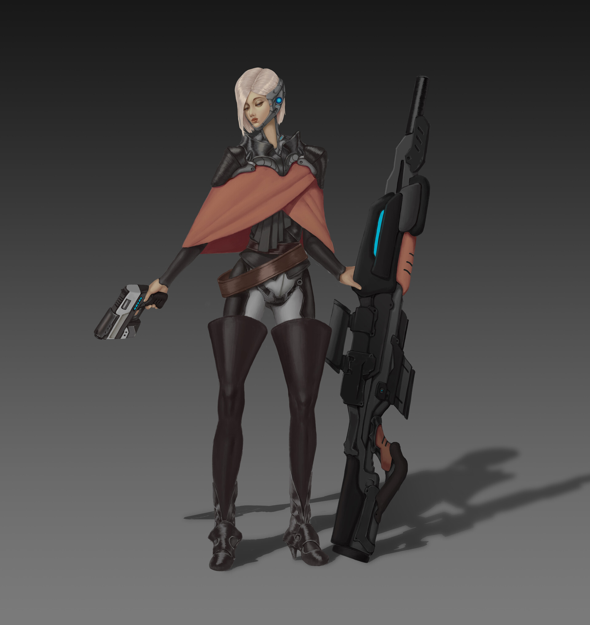 ArtStation - Cyber Sniper