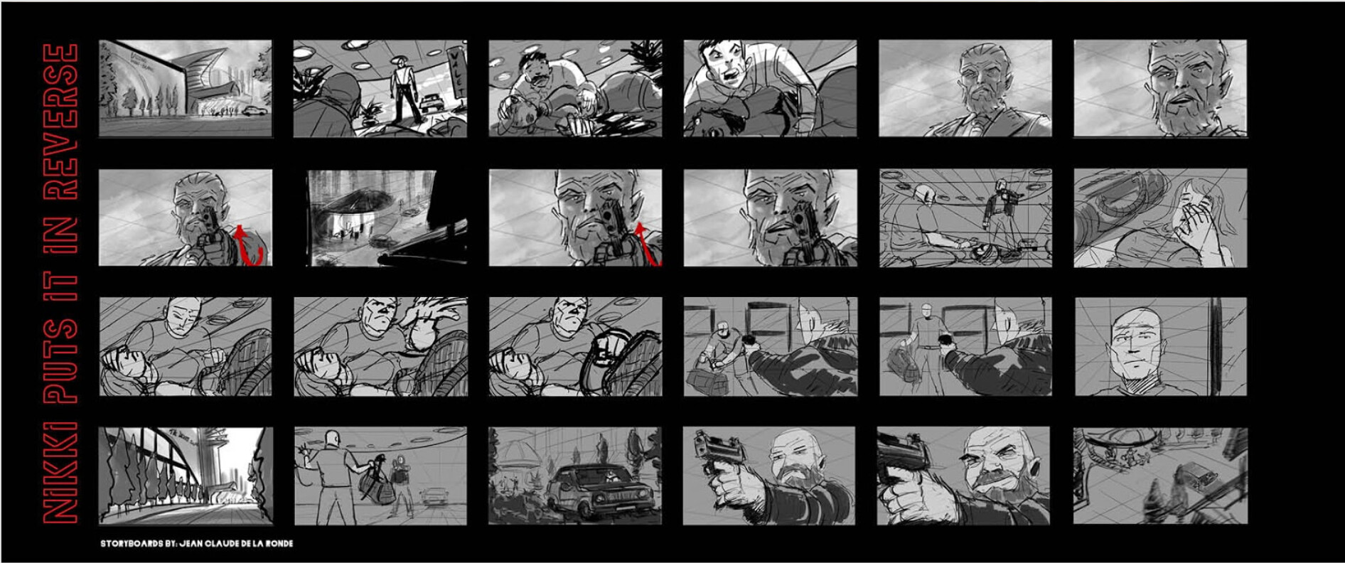 ArtStation - NETFLIX Pitch Boards