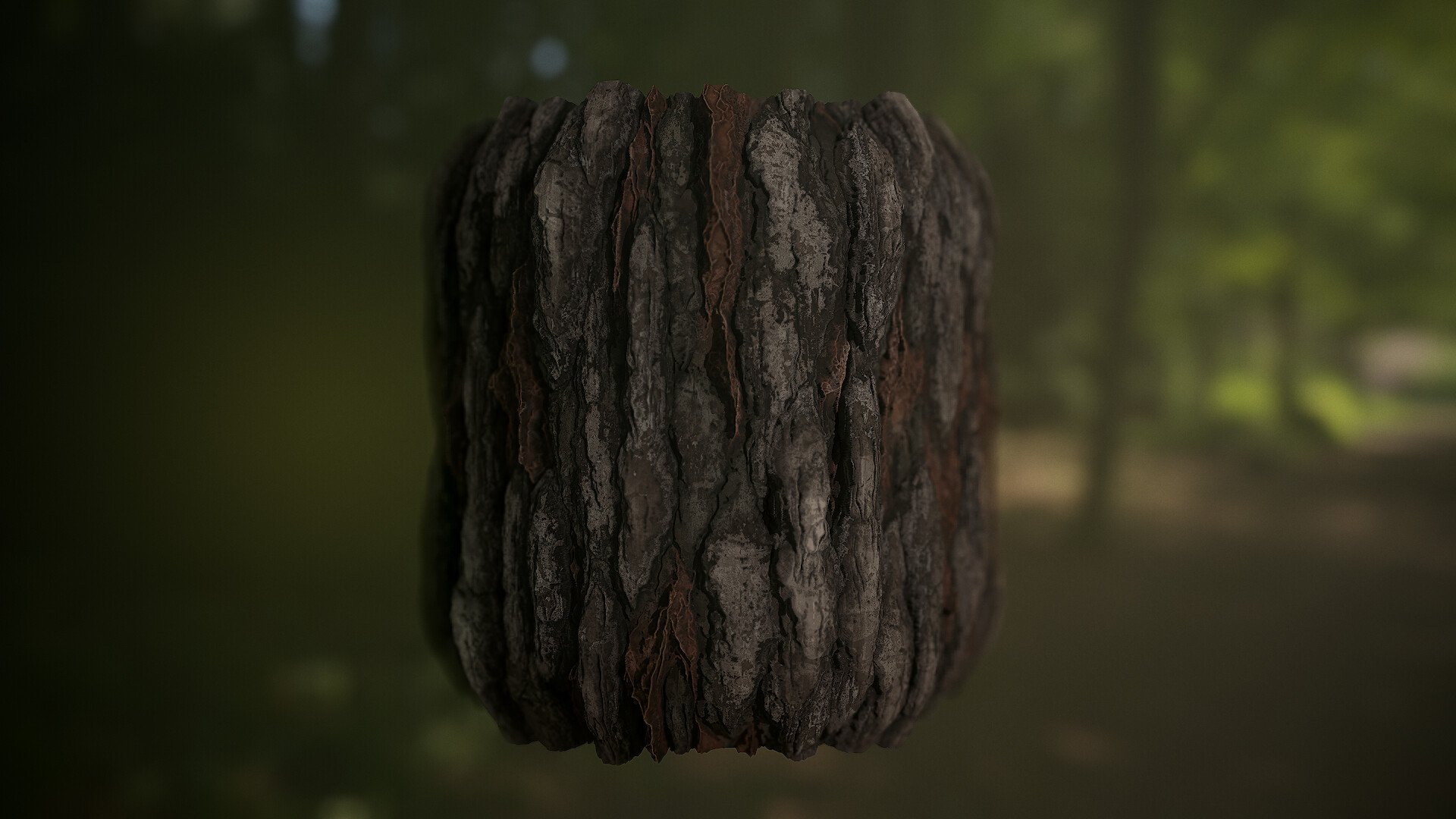 ArtStation - Pine bark