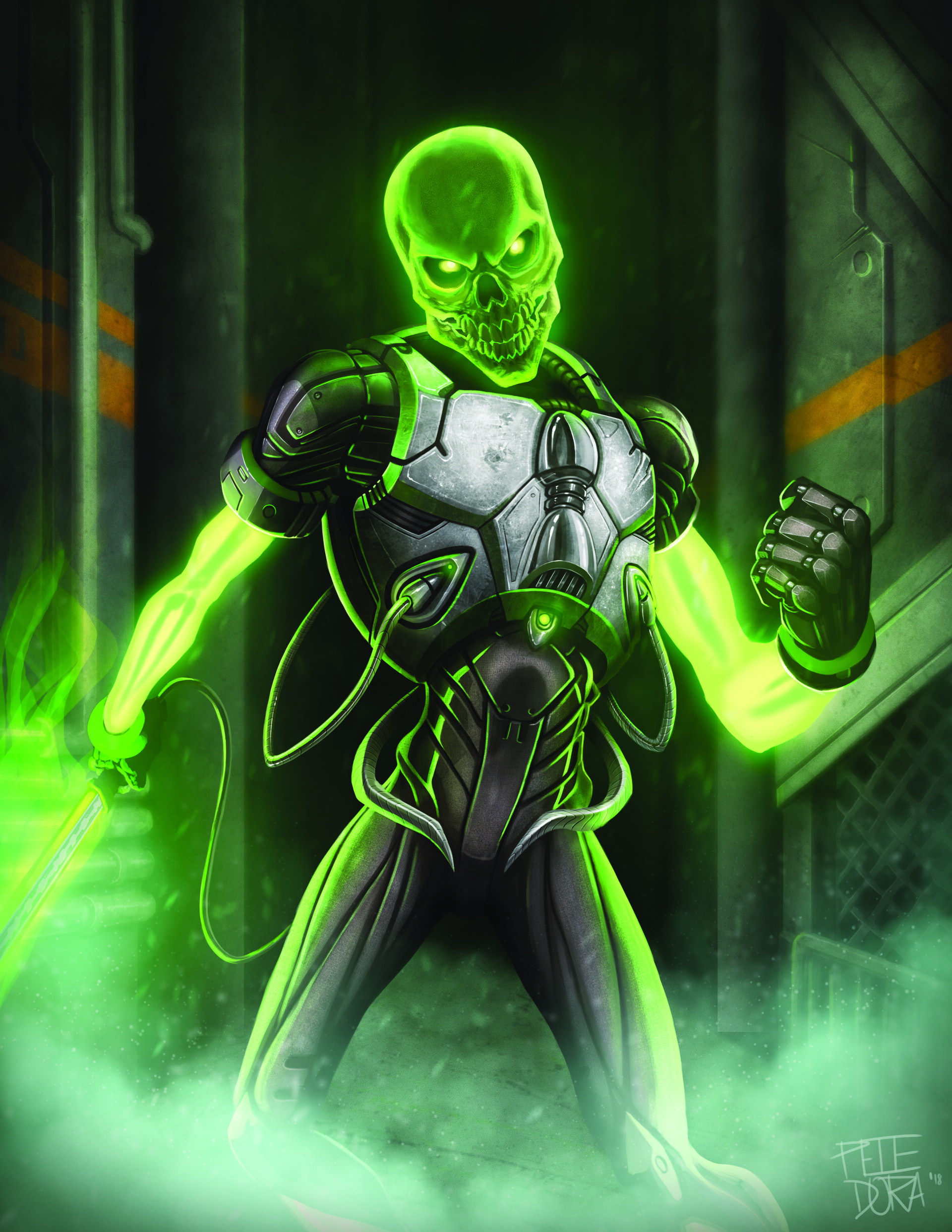 Peter Dora - Now & Then: Volume II - Skeleton Baddy Redesign