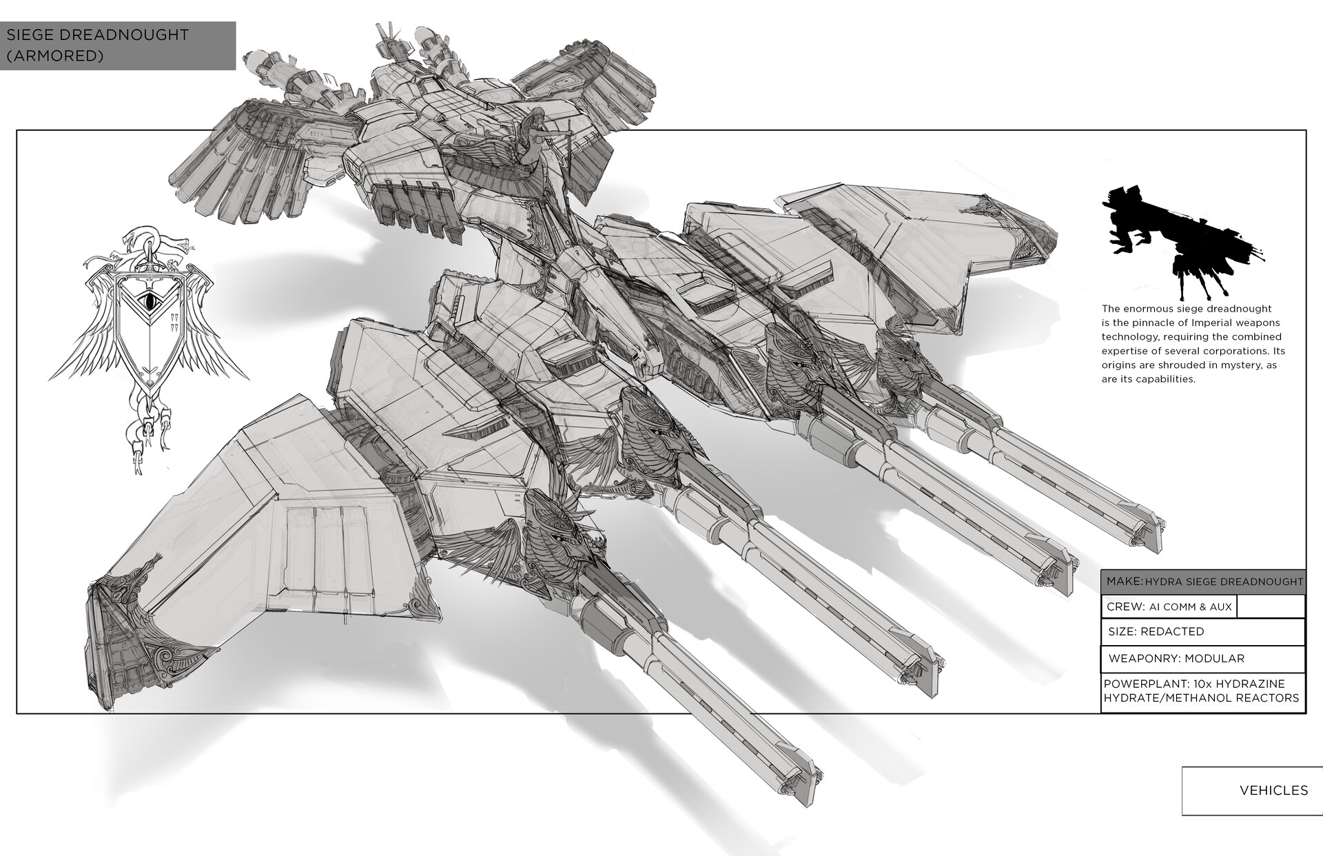 ArtStation - Siege Dreadnought