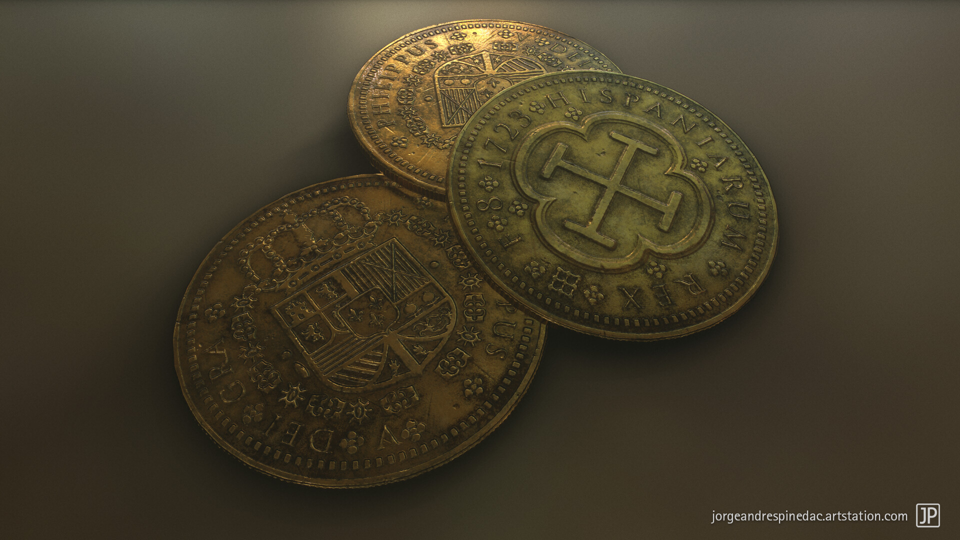 ArtStation - Golden Doublons