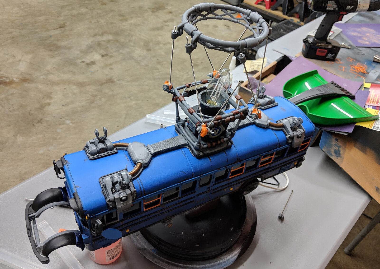 Mike Kime - Battle Bus - Lamp