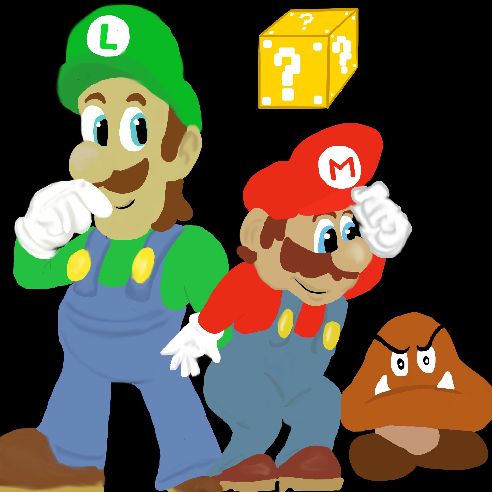 ArtStation - Mario super Mario