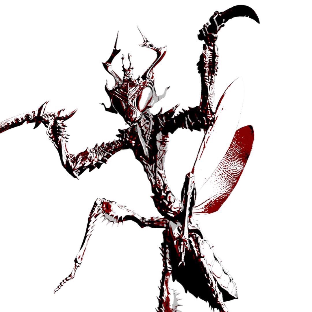 ArtStation - Samurai Mantis toon shader test