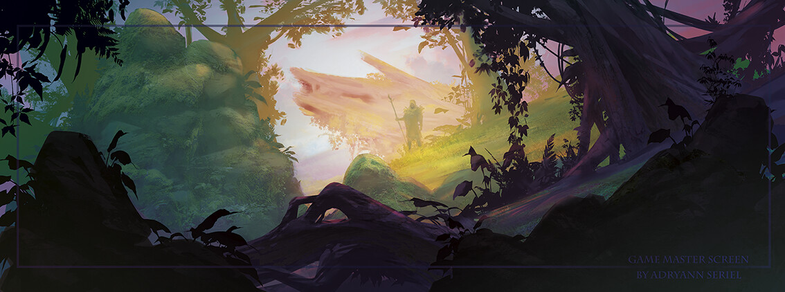 ArtStation - Game screen for RPG