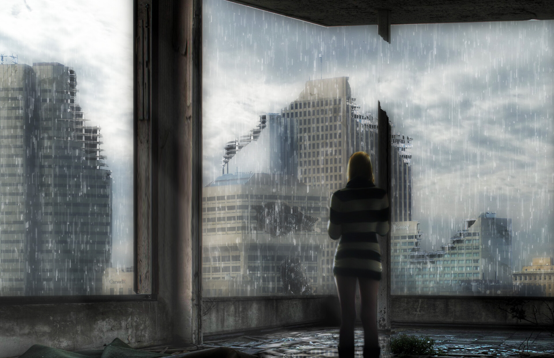 ArtStation - Rainy City