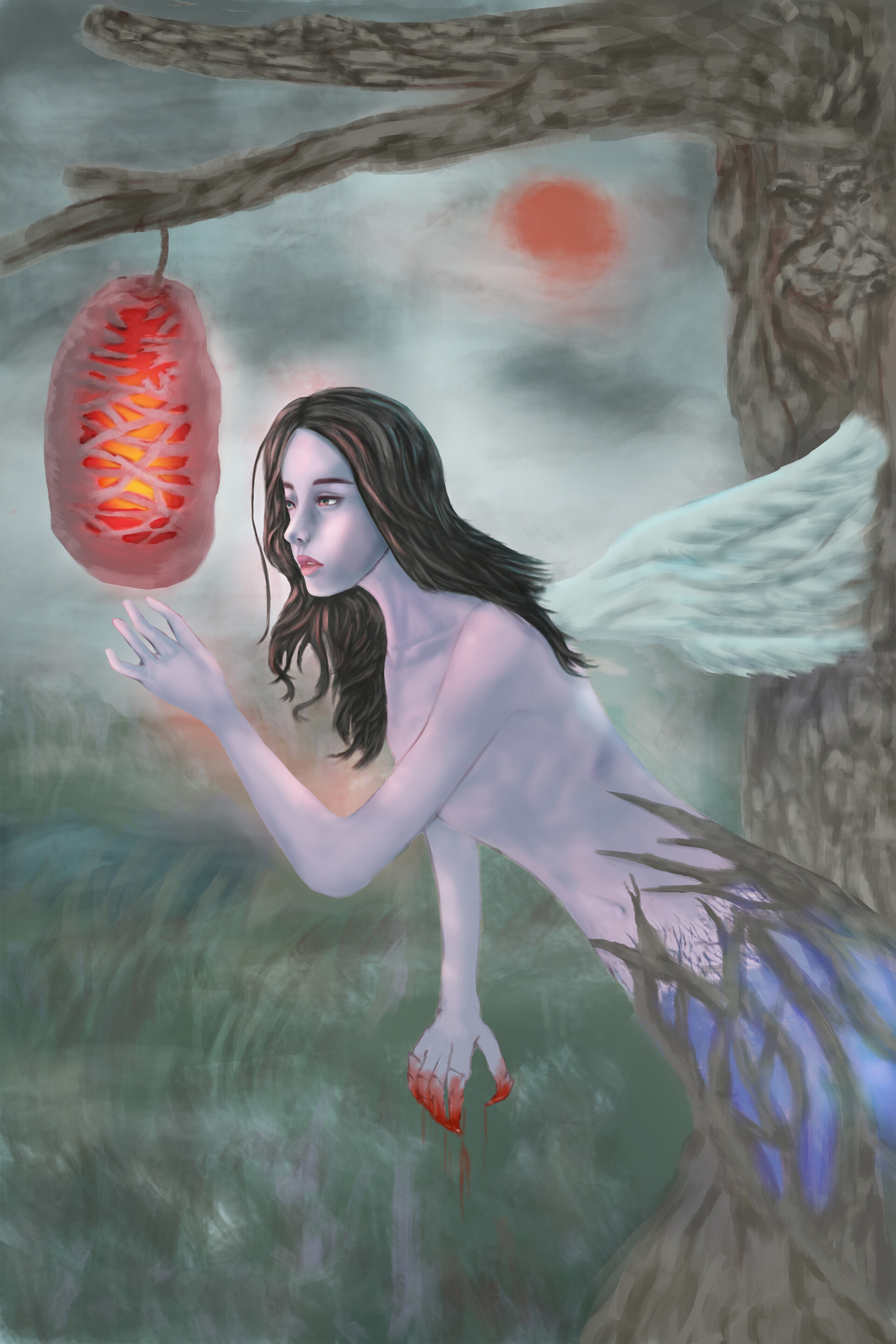 ArtStation - girl_tree