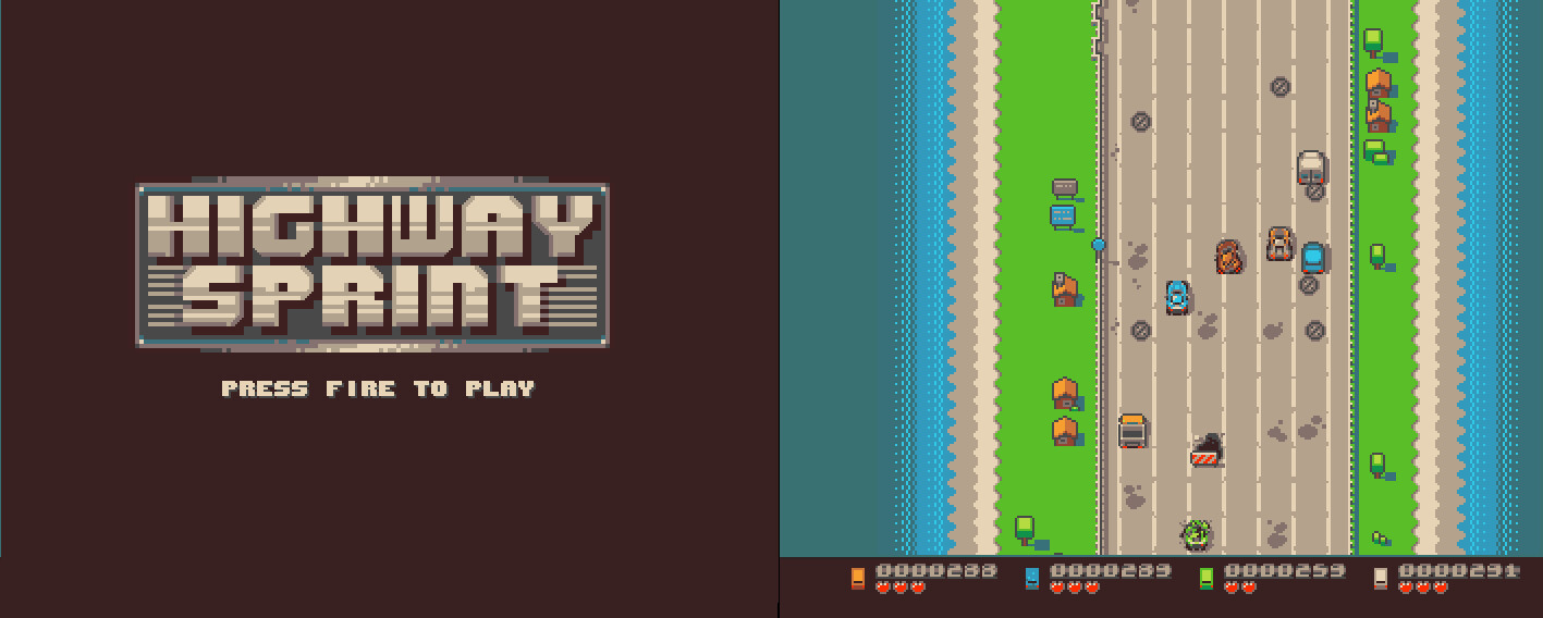 ArtStation - Highway Sprint