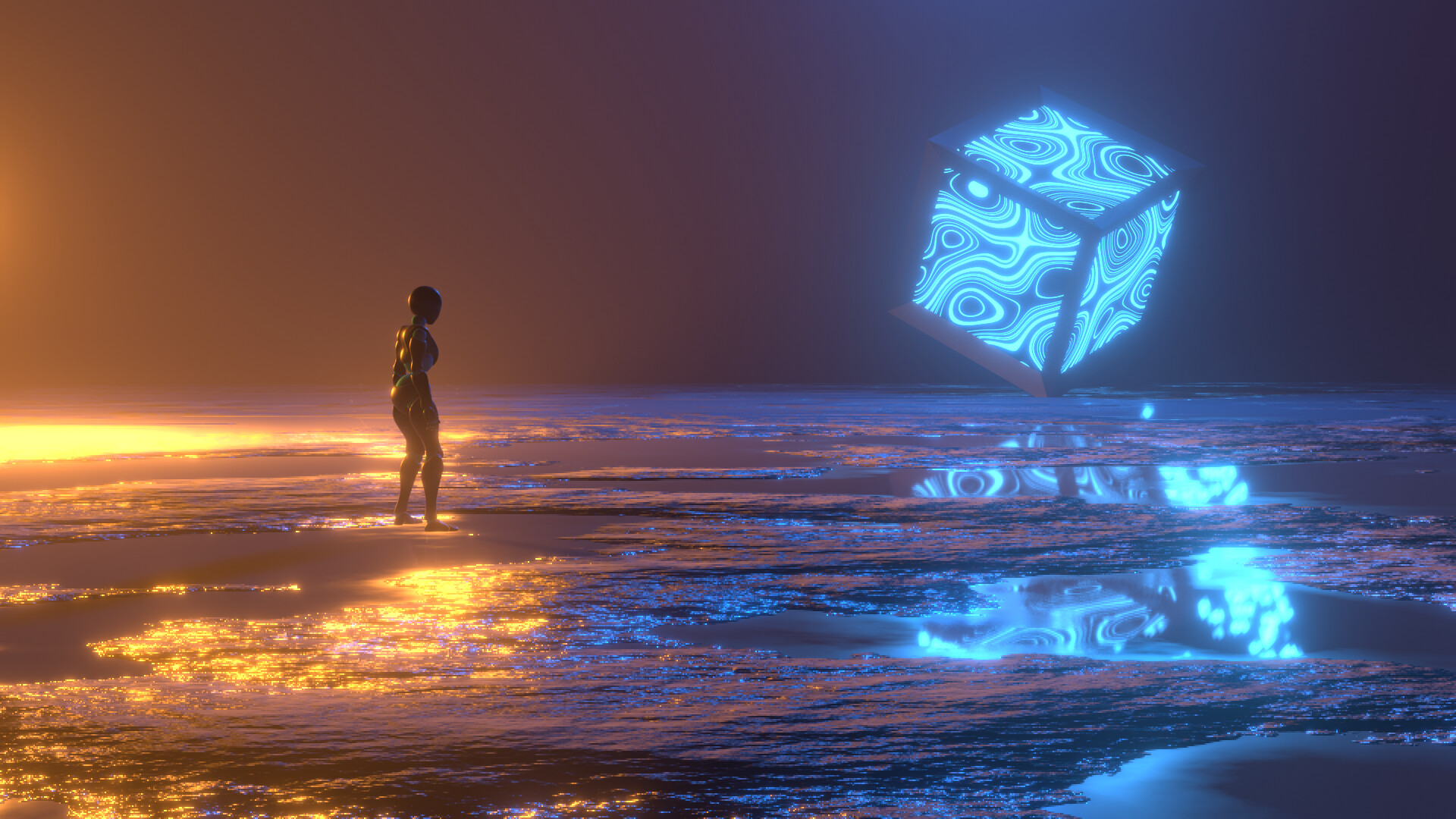 ArtStation - Mysterious Cube