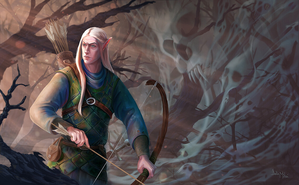 ArtStation - Haunted Forest