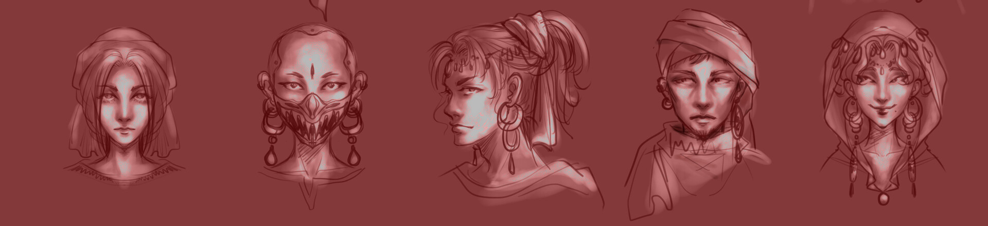 ArtStation - Random character 2019