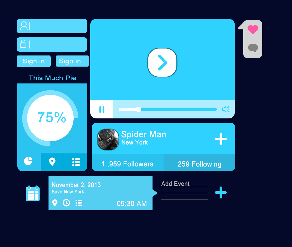 ArtStation - User Interface