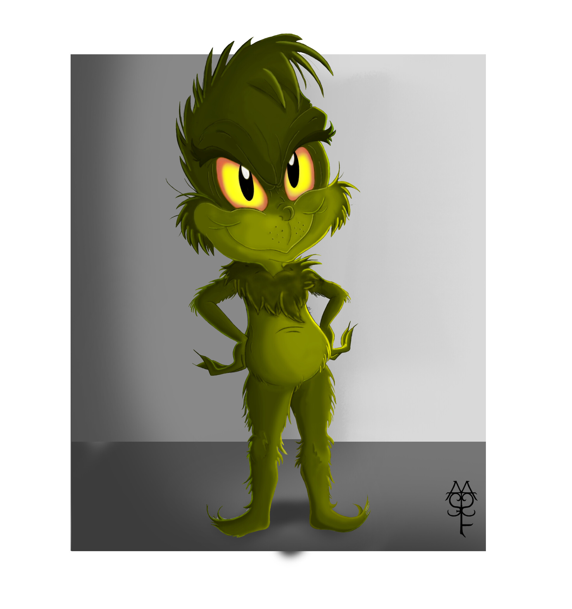 ArtStation - The Litlle Grinch