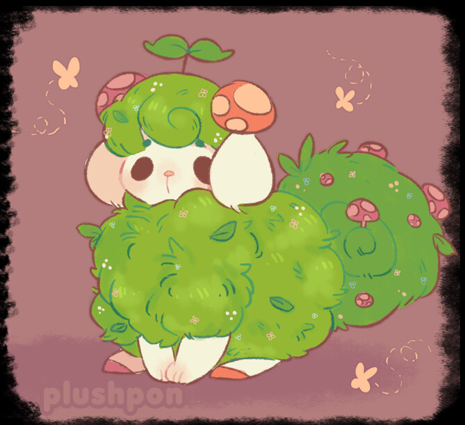 plush pon - Flufferbun! Mushroom Garden | 🌱 plushpon 🌻🌈