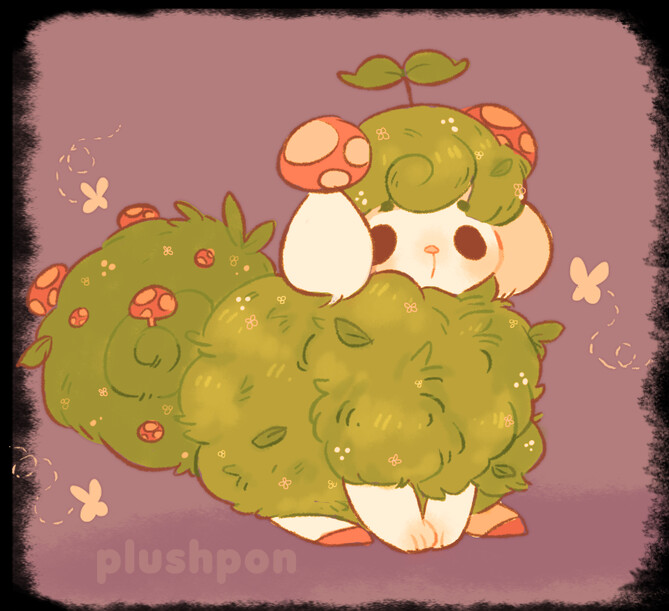 plush pon - Flufferbun! Mushroom Garden | 🌱 plushpon 🌻🌈
