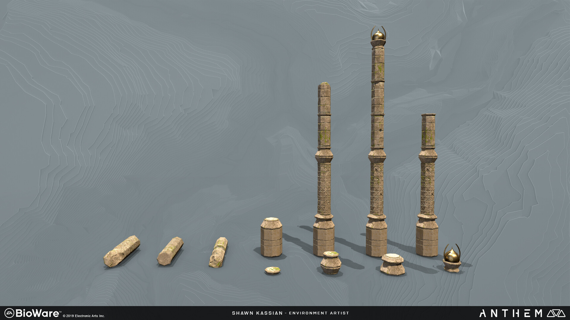 Shawn Kassian - ANTHEM - Ancient Ruins Tileset