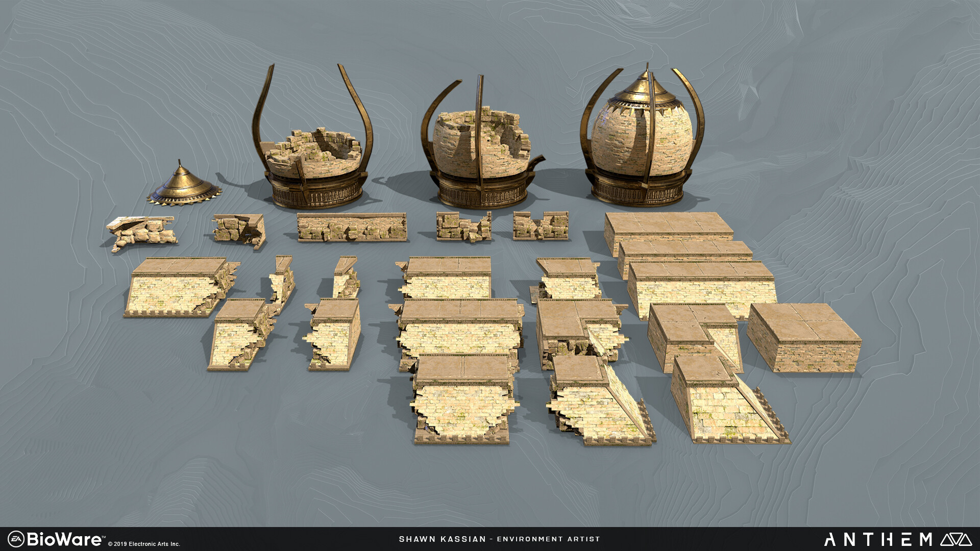 Shawn Kassian - ANTHEM - Ancient Ruins Tileset