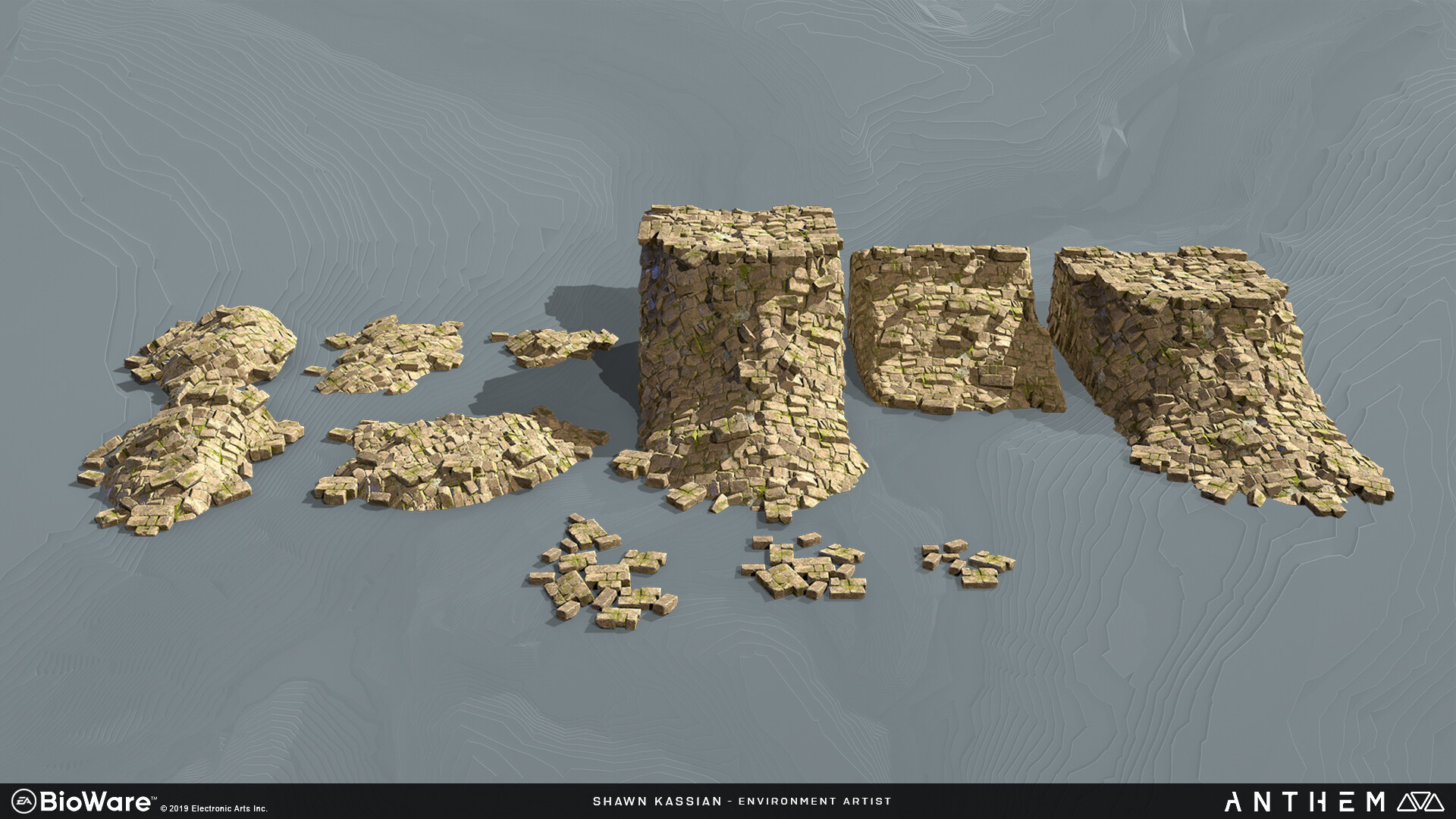 Shawn Kassian - ANTHEM - Ancient Ruins Tileset