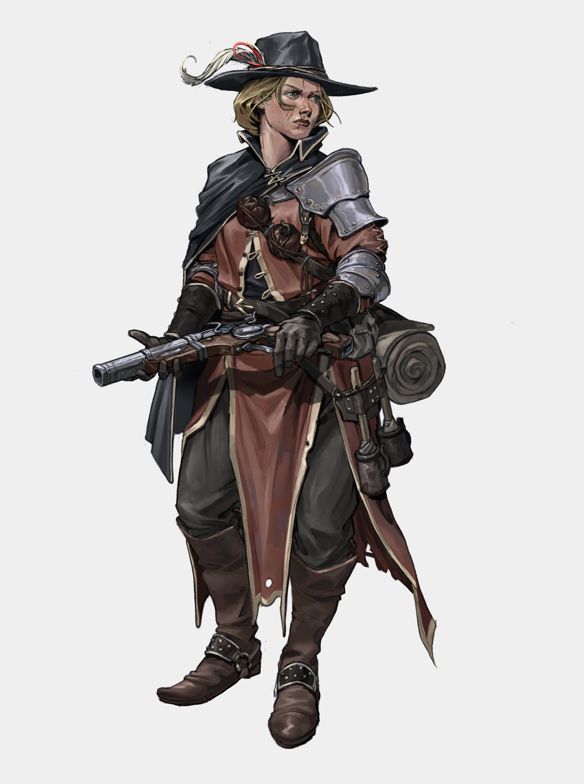 ArtStation - Exiled Warrior 2