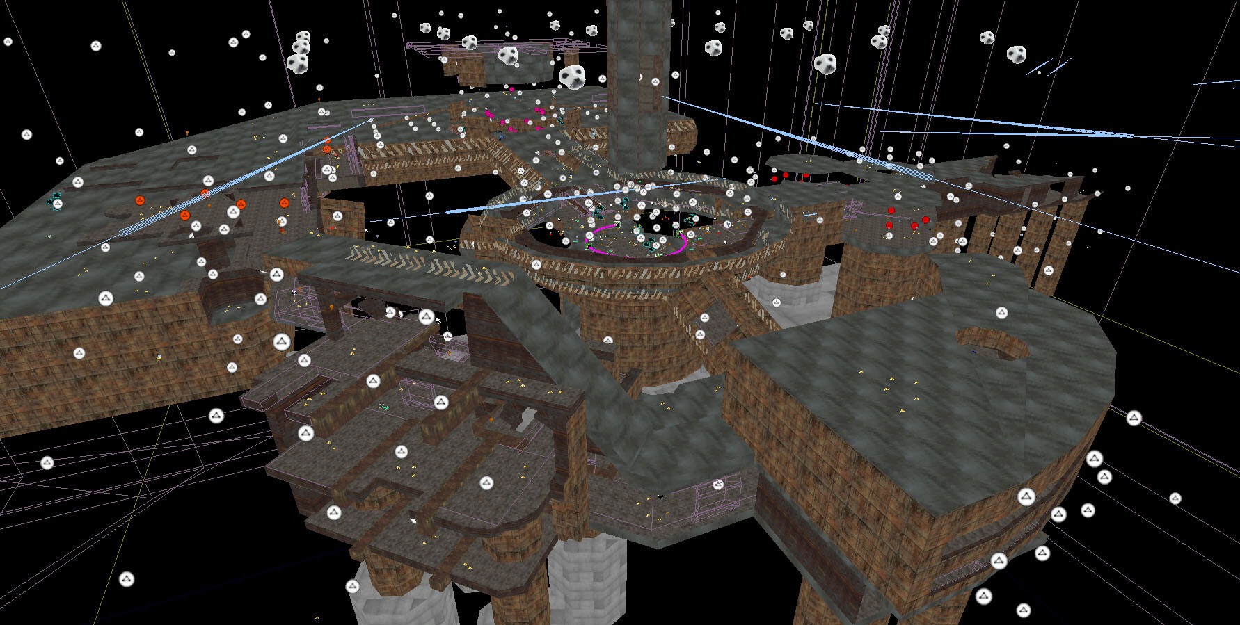 Minecraft Underground Base Map