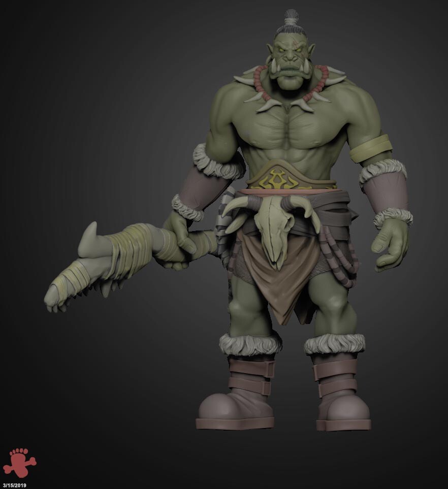 ArtStation - ORC chief