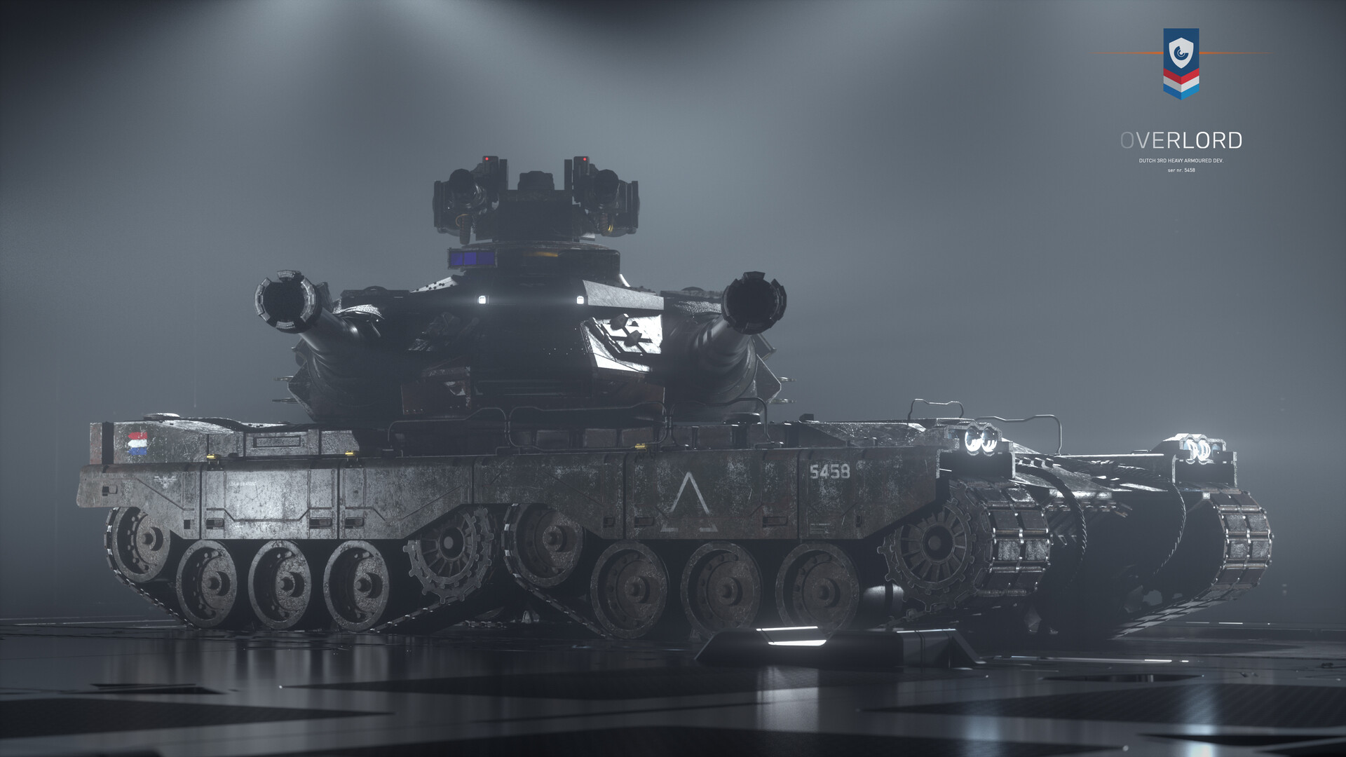 Thomas Loopstra - Remastered Overlord tank