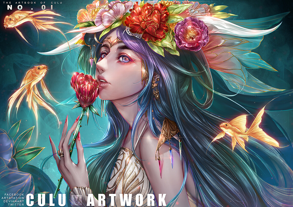 ArtStation - Alice - Title Culu artbook