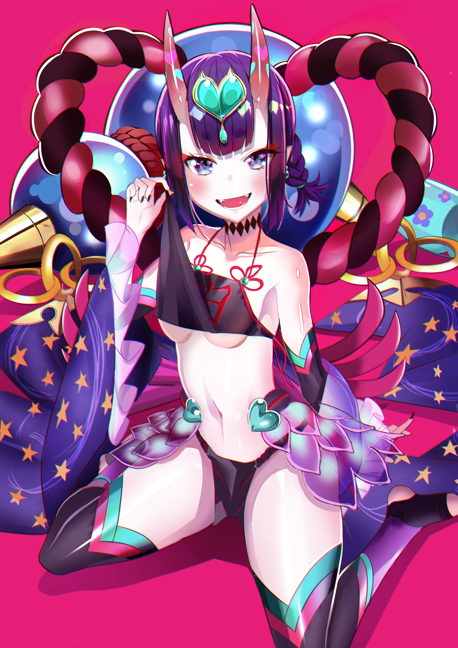 ArtStation - Shuten Doji Oniland (halloween FGO 2018)