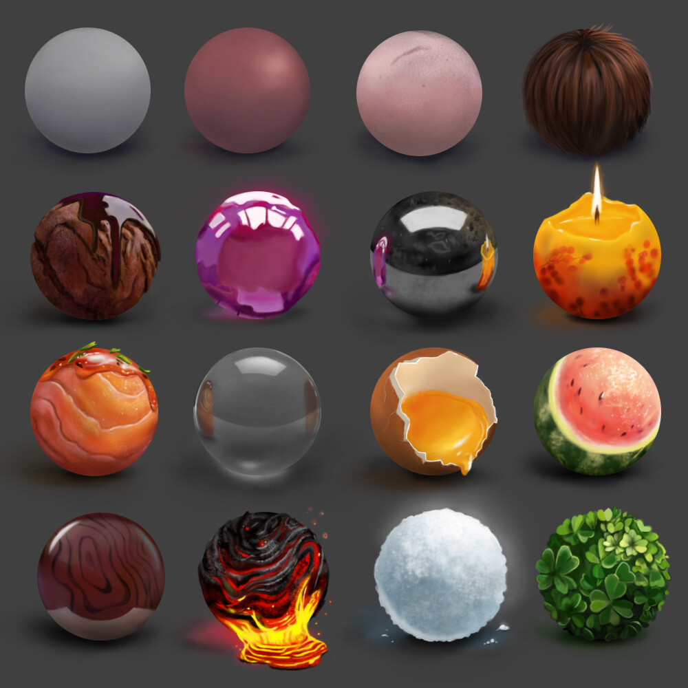 ArtStation - texture practice